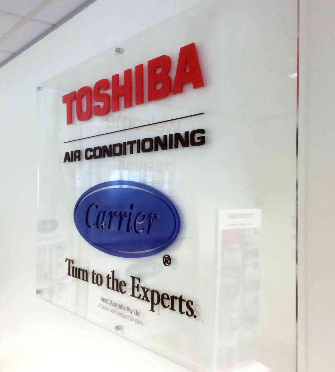 Acrylic CNC Lettered Sign Printing | Classic Colour Copying