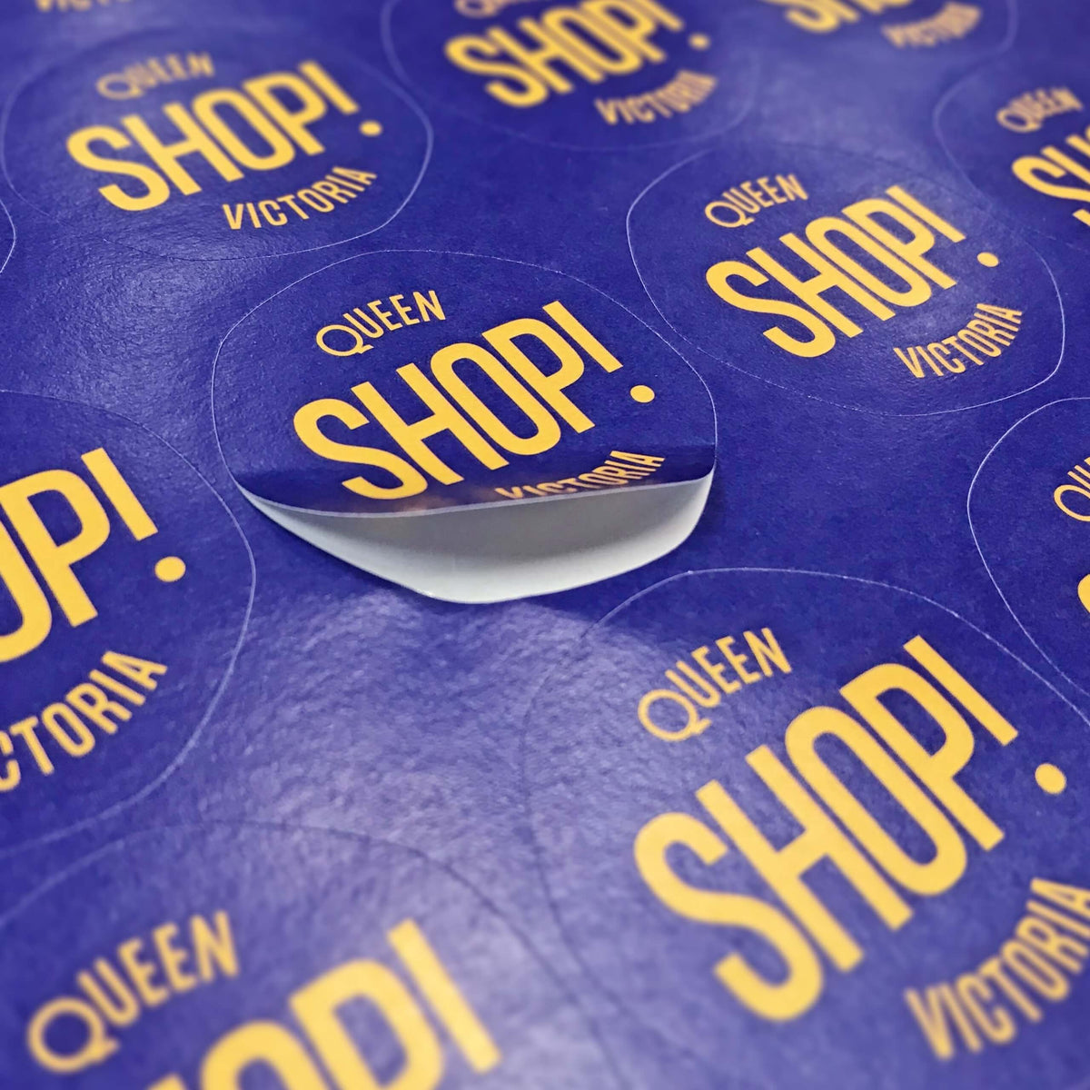 Easy Peel Precut Stickers | Classic Colour Copying