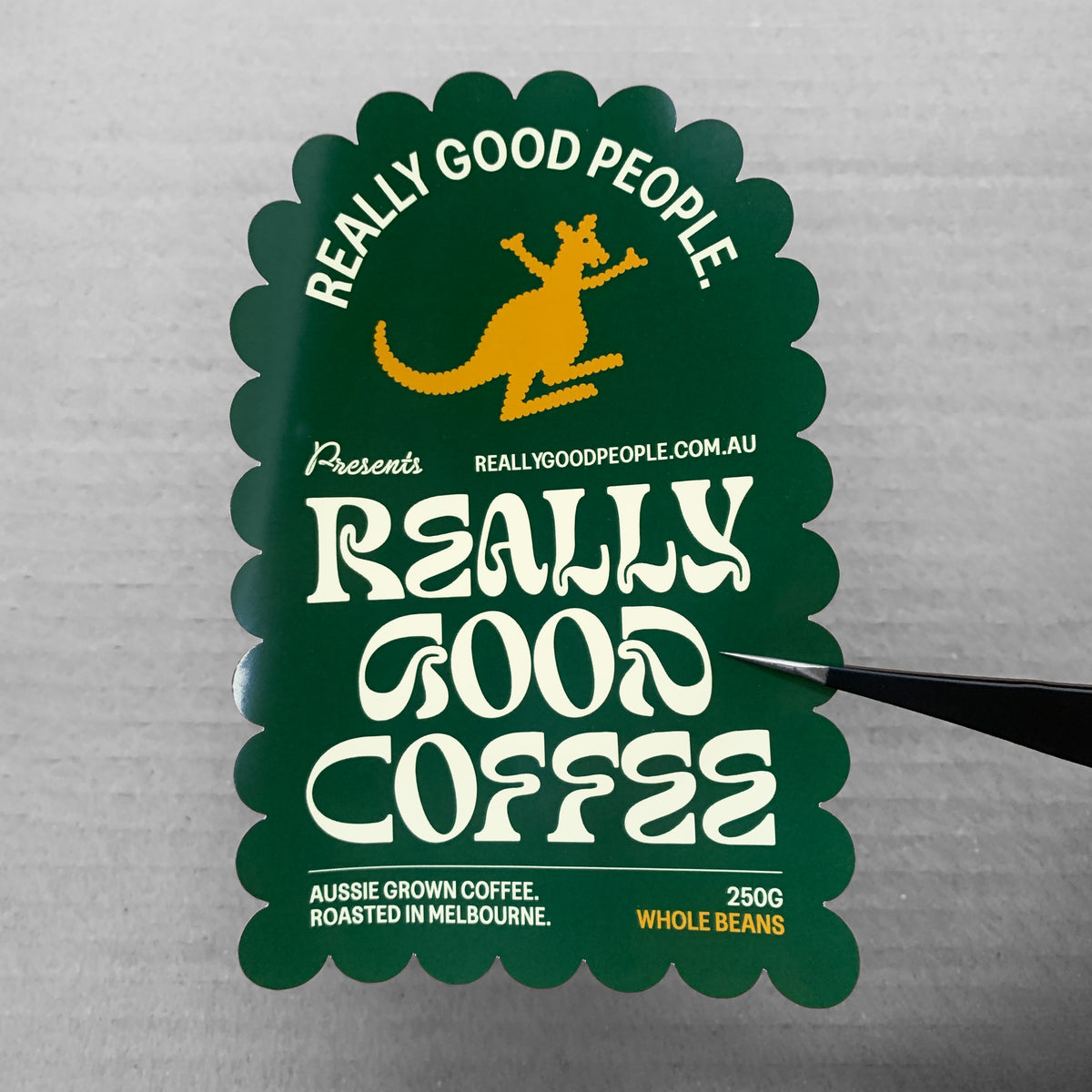 Custom Die Cut Labels with Really Good People – Classic Colour Copying