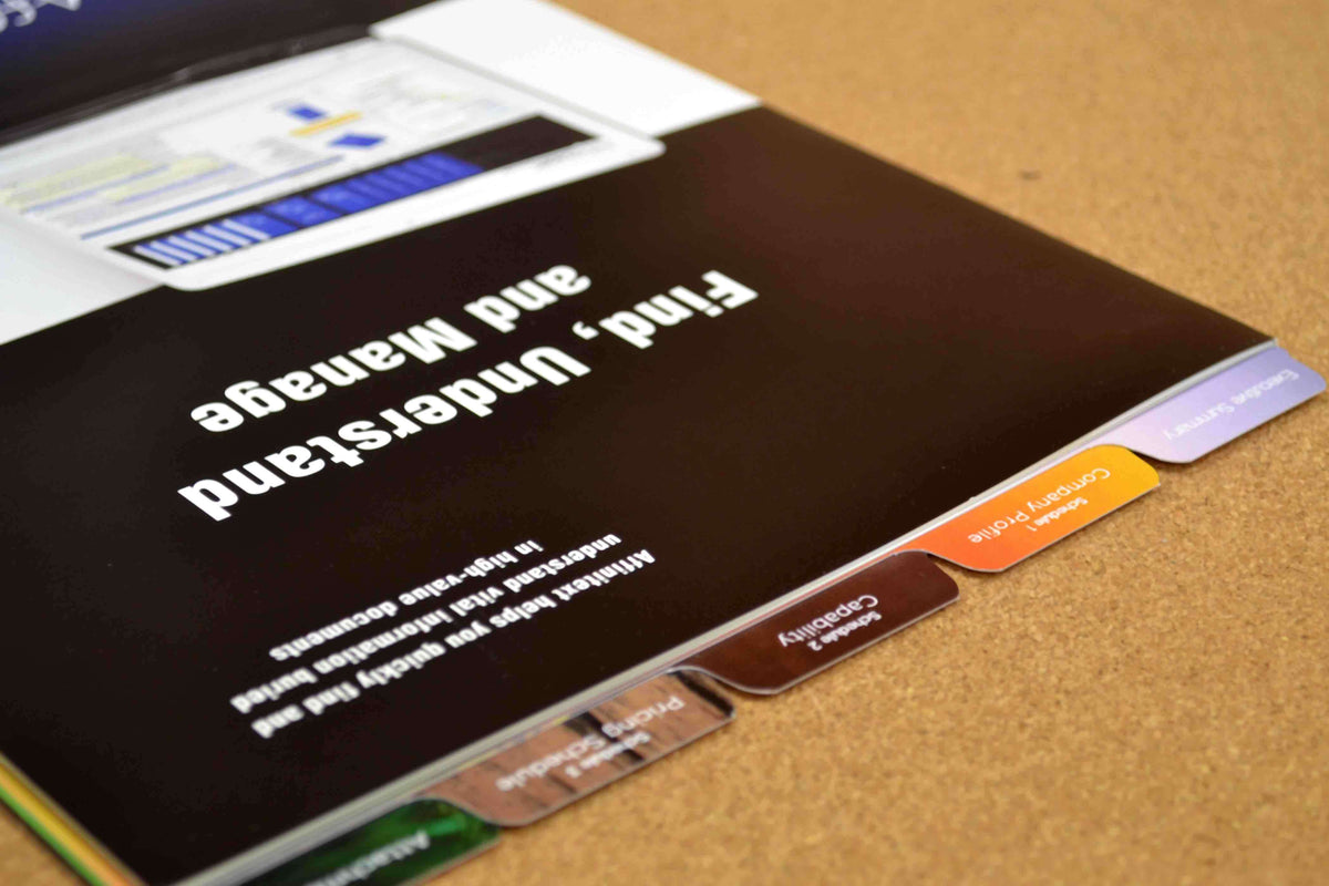 Short Edge Tabs A3 Printing – Classic Colour Copying